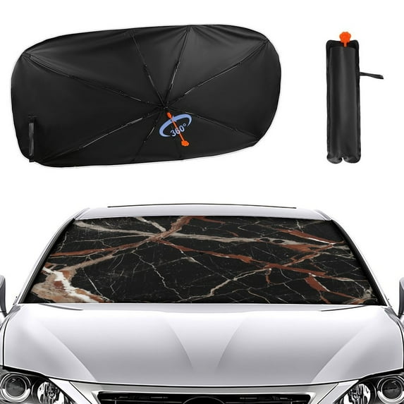 Car Sunshade 52.4×28.7in Light And Portable Uv Insulation For The Vast ...