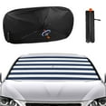 Car Sunshade 52.4×28.7in Light And Portable Uv Insulation For The Vast ...