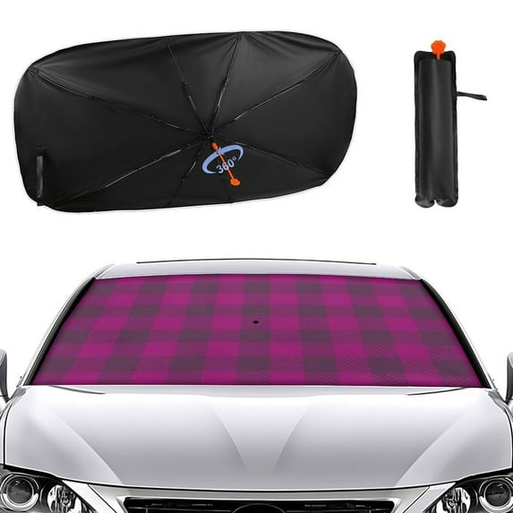Car Sunshade 52.4×28.7in Light And Portable Uv Insulation For The Vast ...
