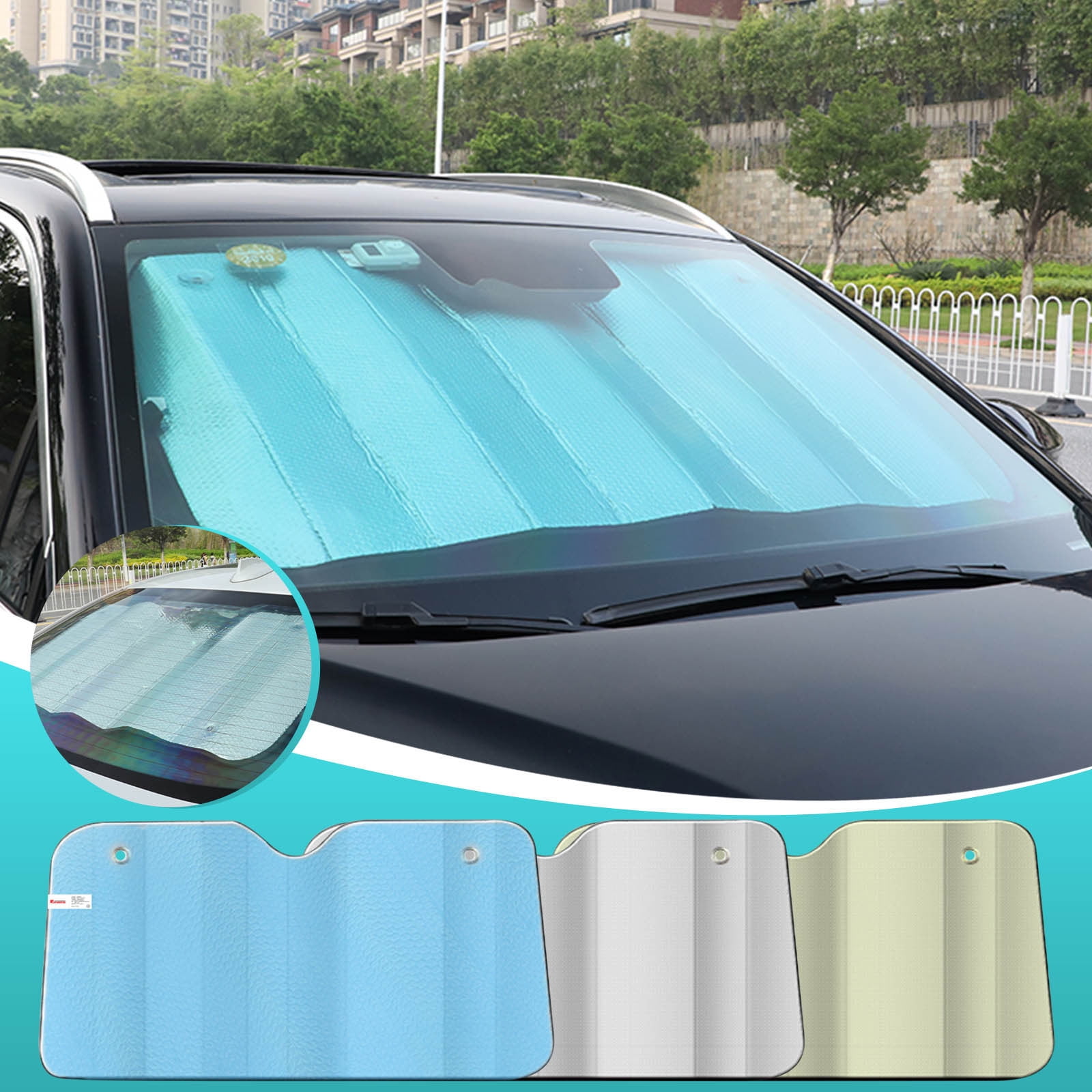 Car Sunshade Insulation, Aluminum Foil Design, Five-layer Thickening ...