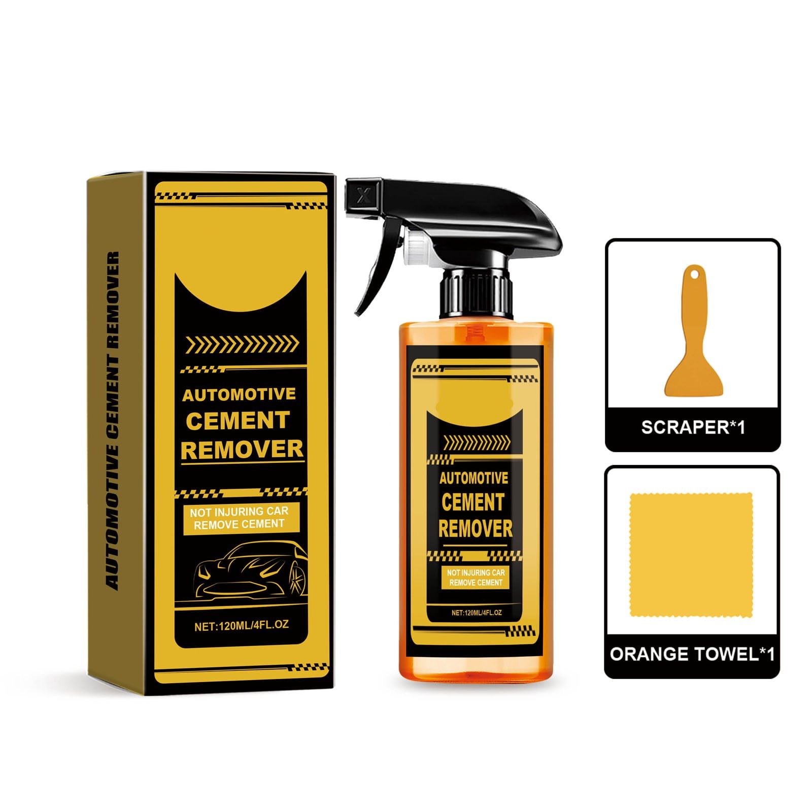 Car Surface Cleaner - Rapidly Removes Cement Residues, Stubborn Grime ...
