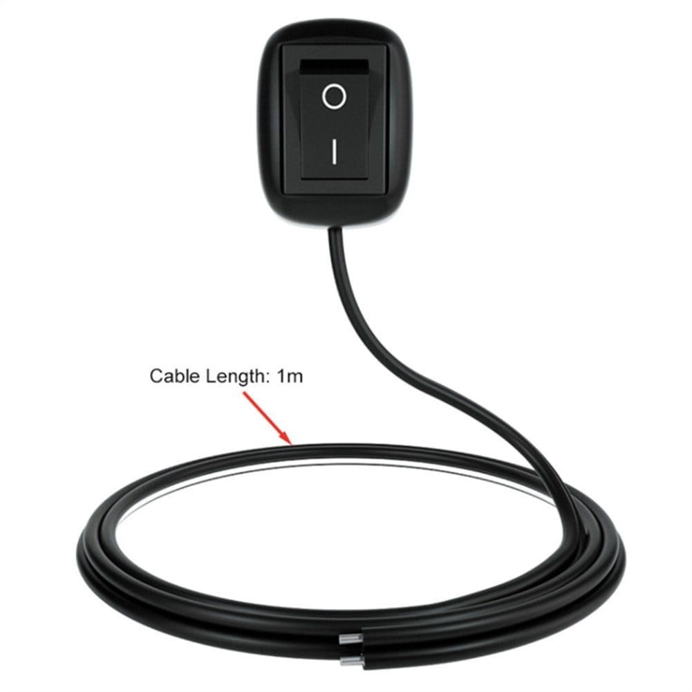 Car Switch Paste Type Toggle Switch with Cable 12V 10A for Fog Ring ...