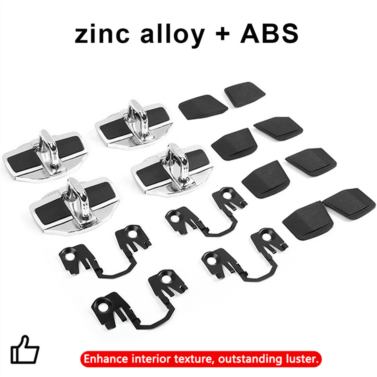 Car TRD Door Lock Stabilizer Subaru All Series BRZ XV 2 Sets - Walmart.com