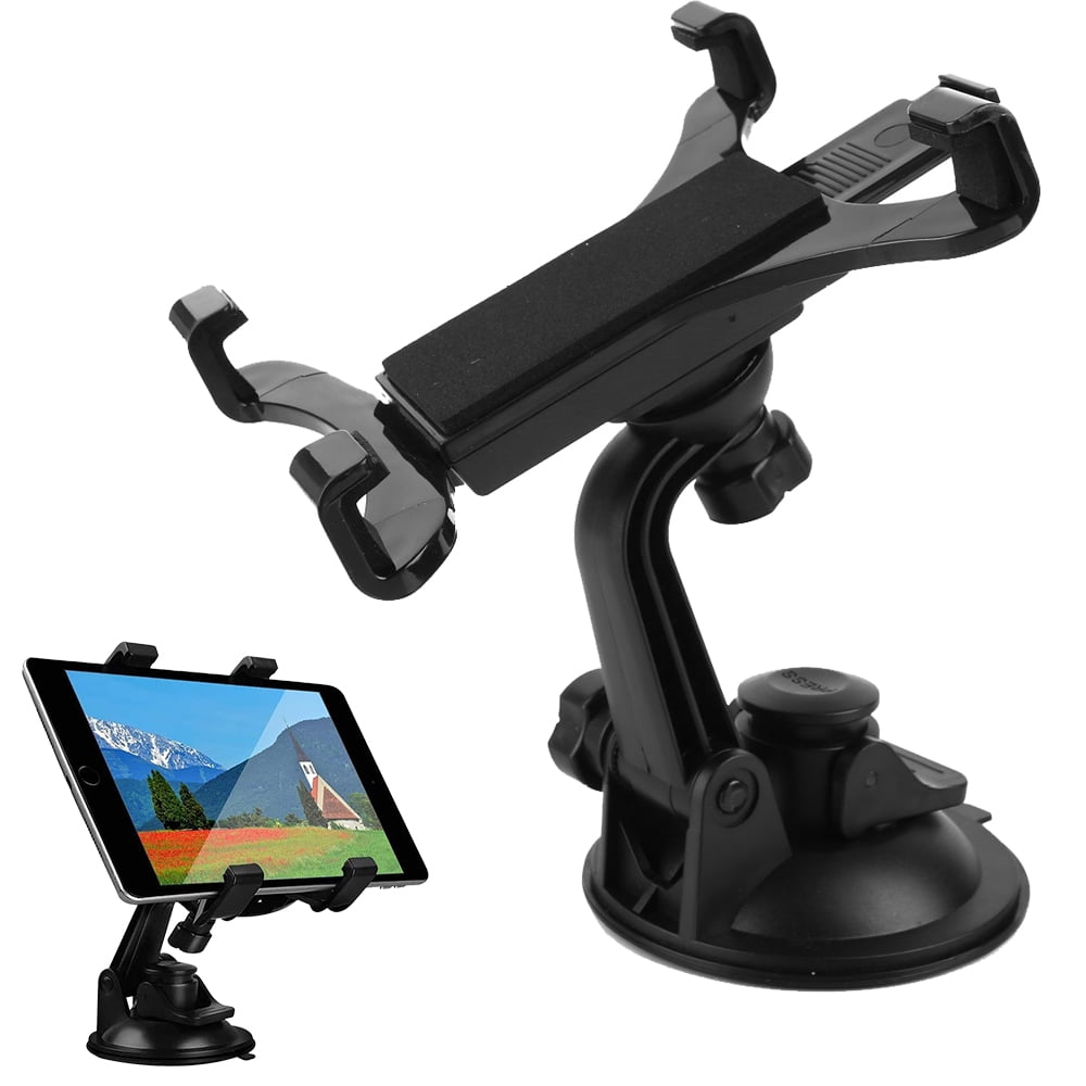 Car Tablet Mount, Window Dashboard Tablet Holder, Powerful Suction ...