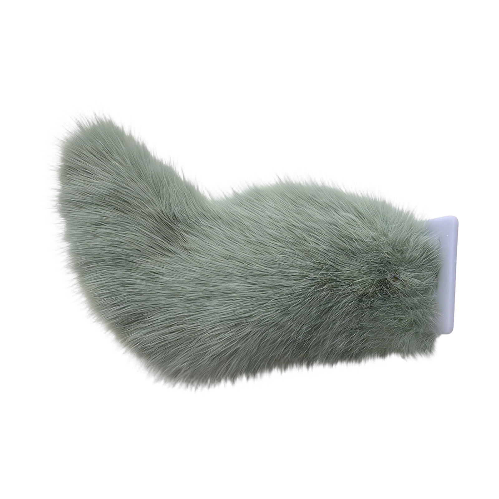 Car Tail Fuzzy Decoration Faux Fox Tail Auto Exterior Ornament Cute ...