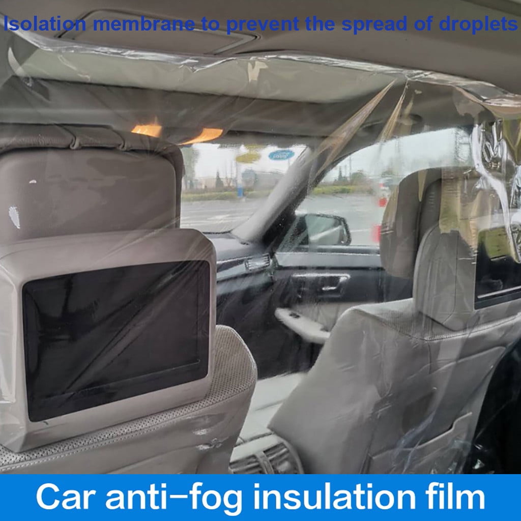 Car Taxi Isolation Film Full Surround Protective Cover Anti-Fog ...