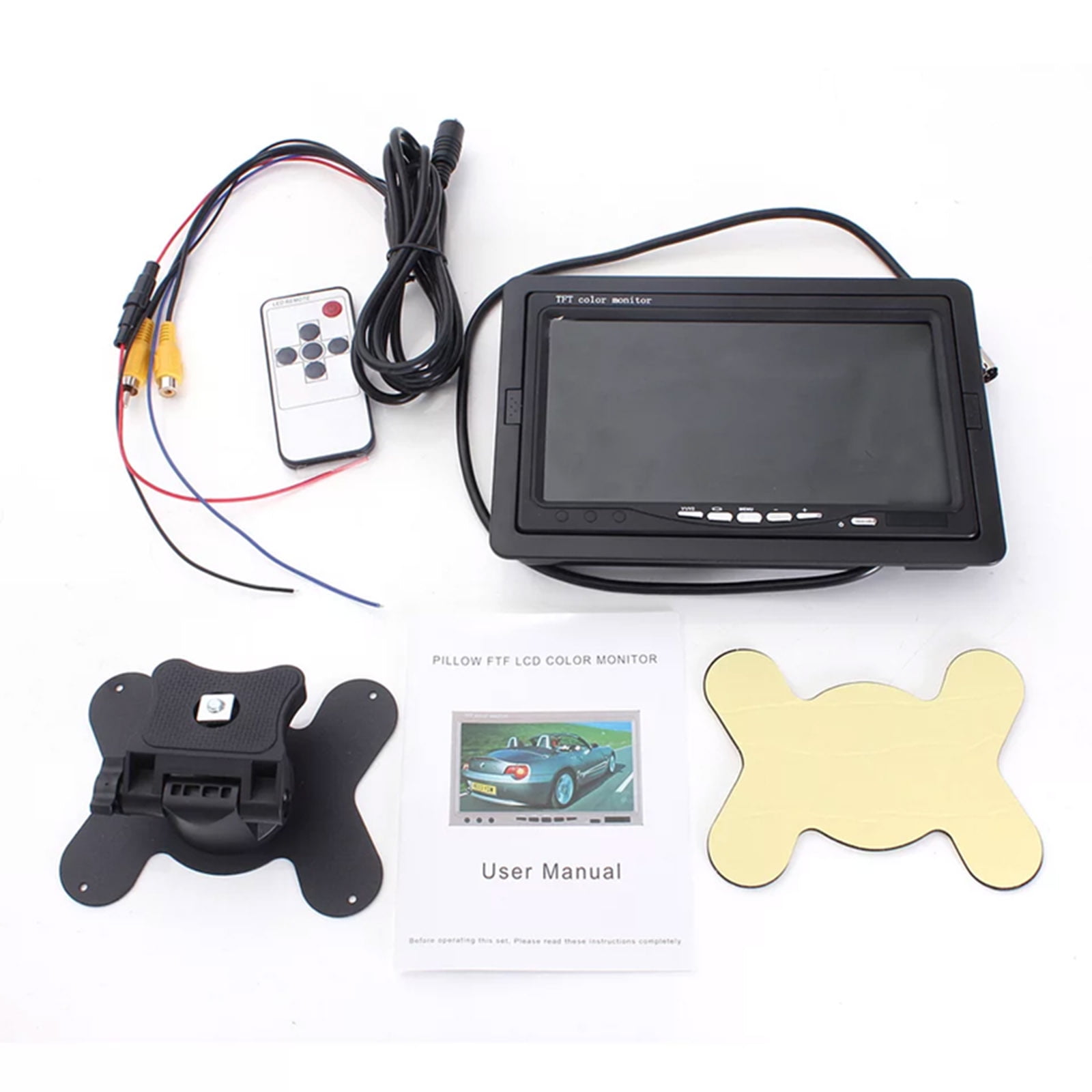 Car ,Tft Car Display Av Inch Built-in Bus Screen Tft 7 Inch Rear View ...