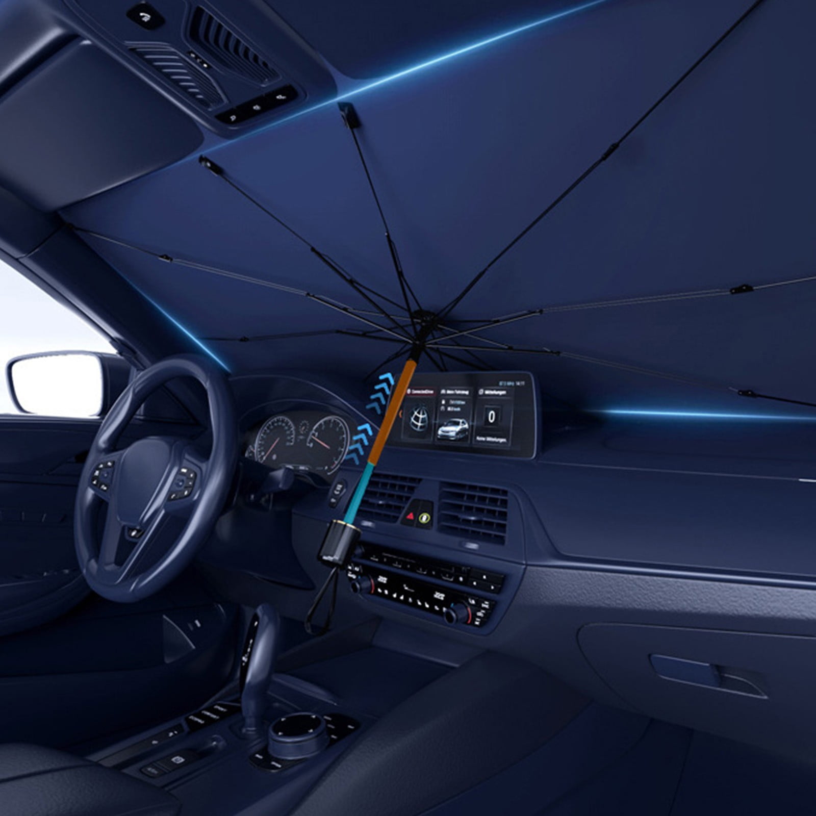 Car Thermal Car accessories Insulation, Sunshade Umbrella, Front ...