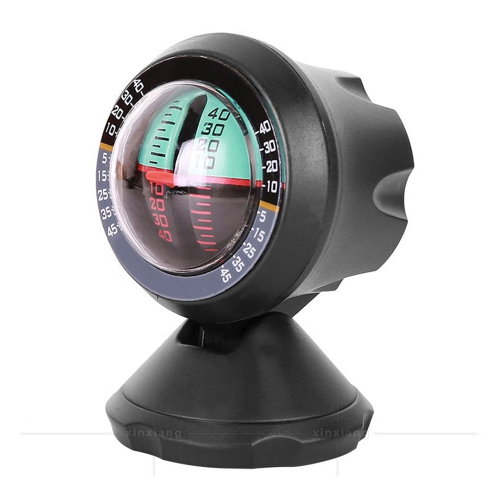 Car Tilt Gauge Indicator Gradient Slope Level Meter Inclinometer ...