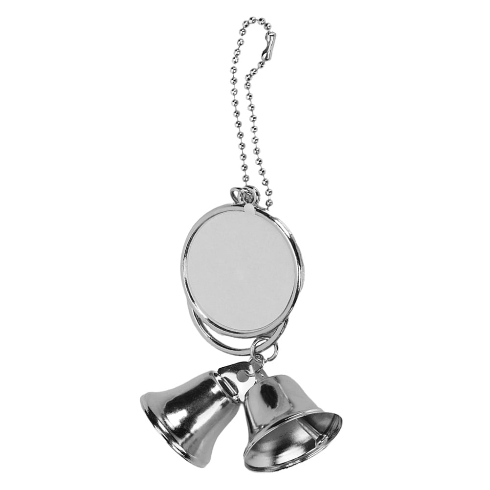 Car Tinkle Bell Pendant Car Rear View Mirror Charm Vehicle Hanging ...