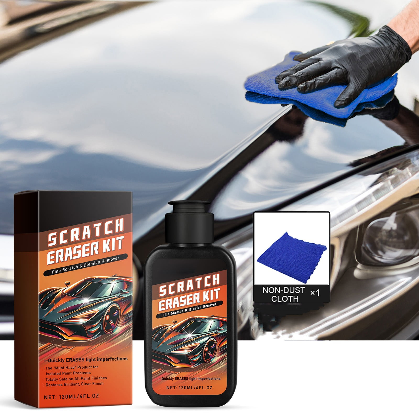 Car Tire Gloss Spray Car Tire Decontamination Polishing Maintenance ...