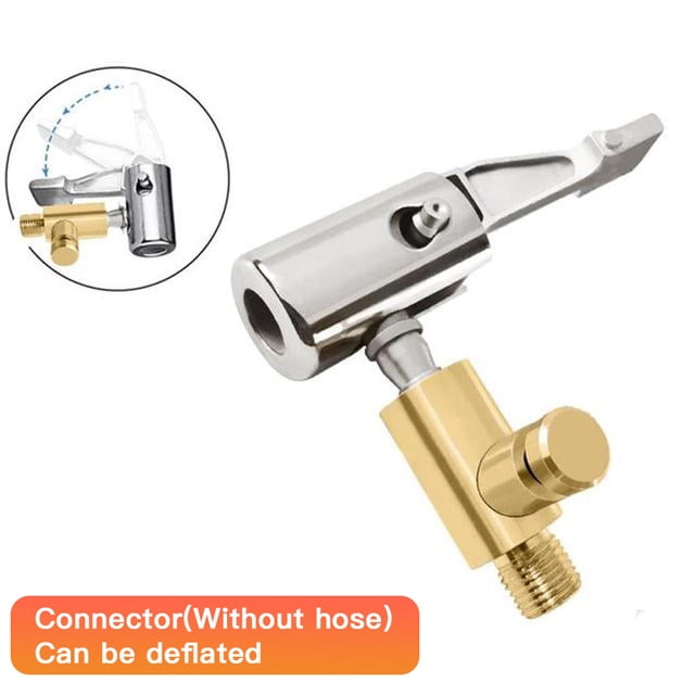 Car Tire Nozzle Clamp Portable Inflatable Pump Connector for Tyre Air ...