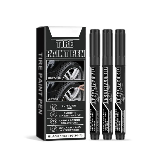 Car Tire Paint Pens, Multi-Color Touch-Up Paint Marker for Scratch ...