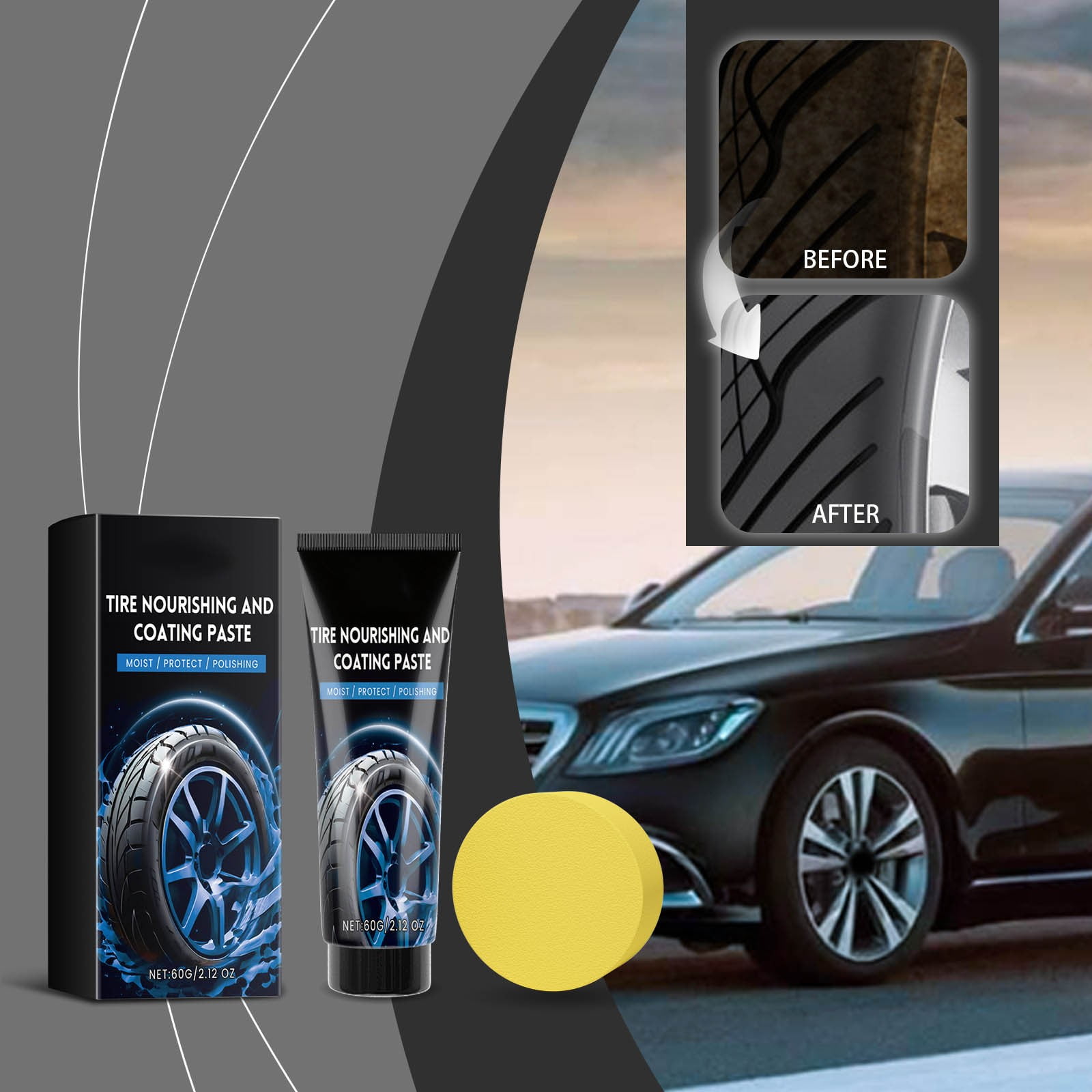 Car Tire Retreading Paste Tire Crack Prevention And Explosion ...