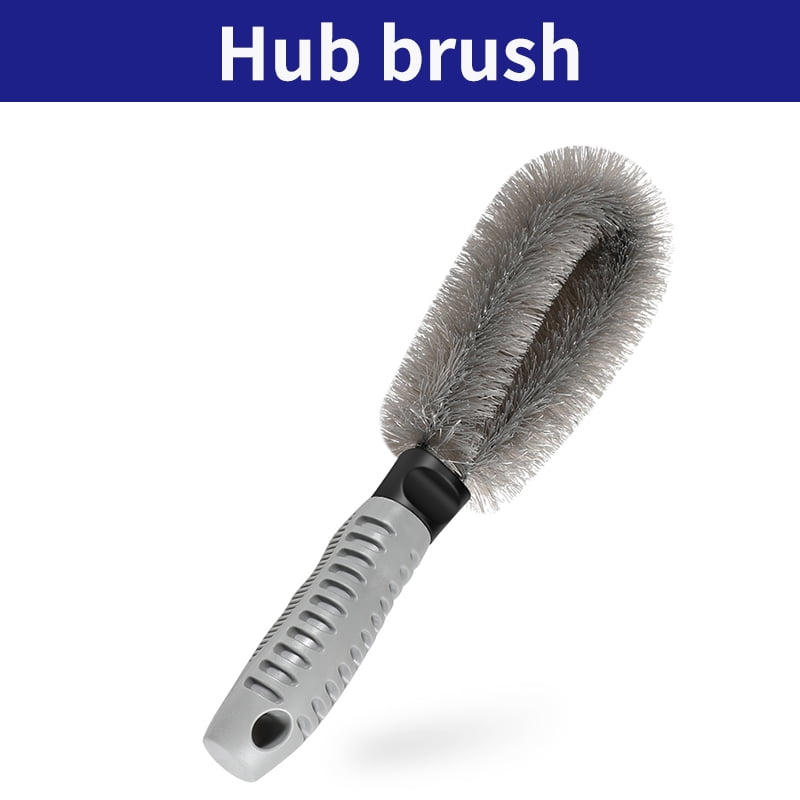Car Tire Rim Brush Wheel Hub Cleaning Brushes Car Wheels Detailing Cleaning Accessories Tire ...