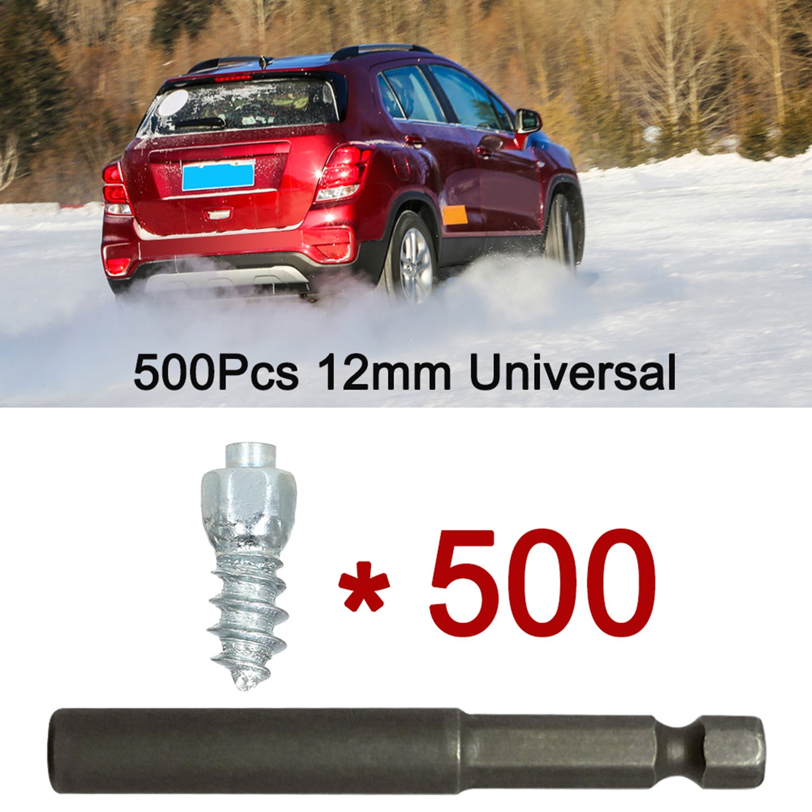 Car Tires Studs,500pcs Snow Studs Car Wheel Tyres Snow Winter Tire ...