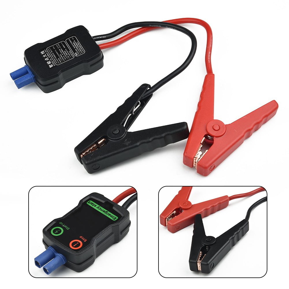Car Tool 12V Mini Jump Starter Intelligent Smart Male Ec5 Jumper Cable ...