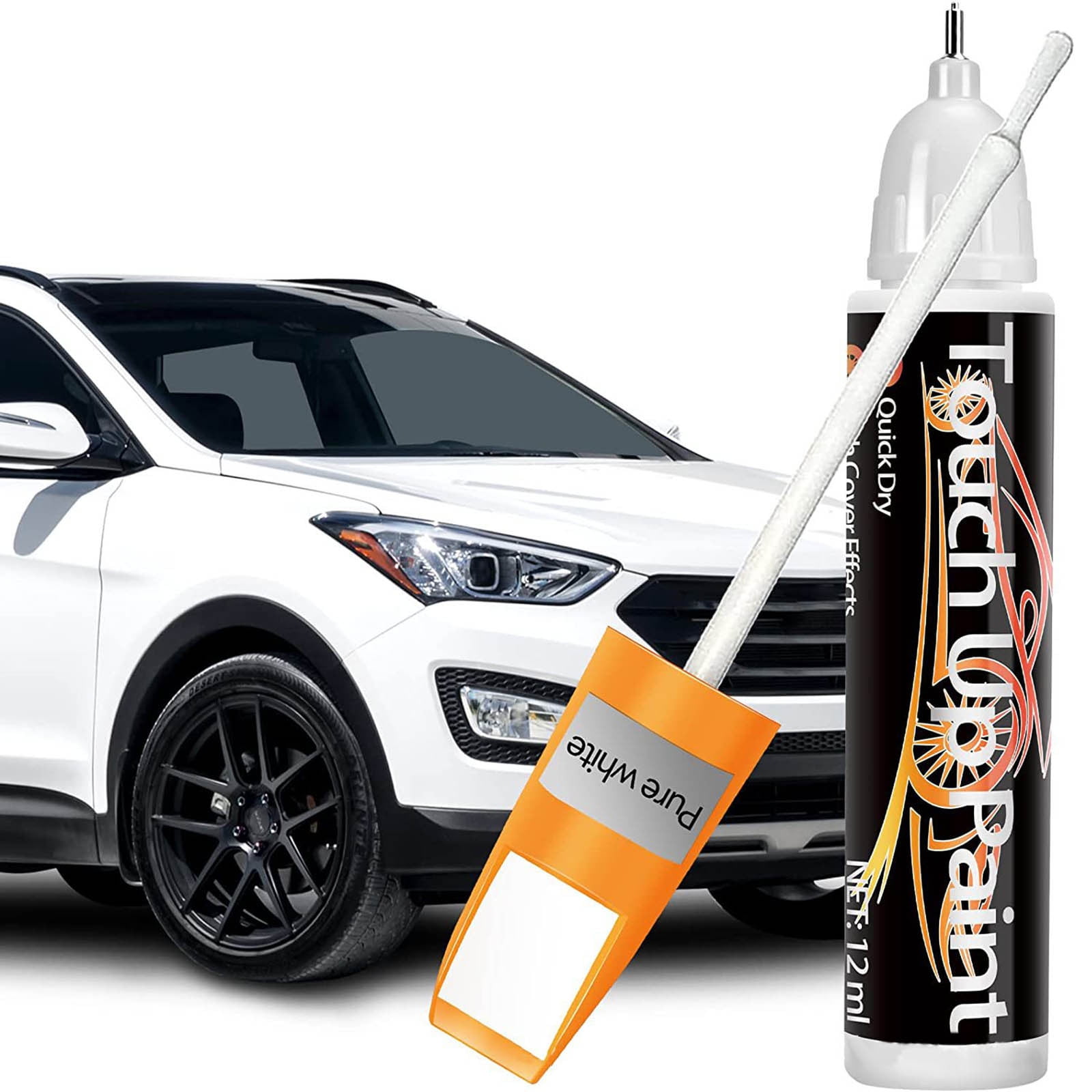 Car Tools 12ML Easy Car Paint Brush Scratch Liquid for Automotive -Up ...