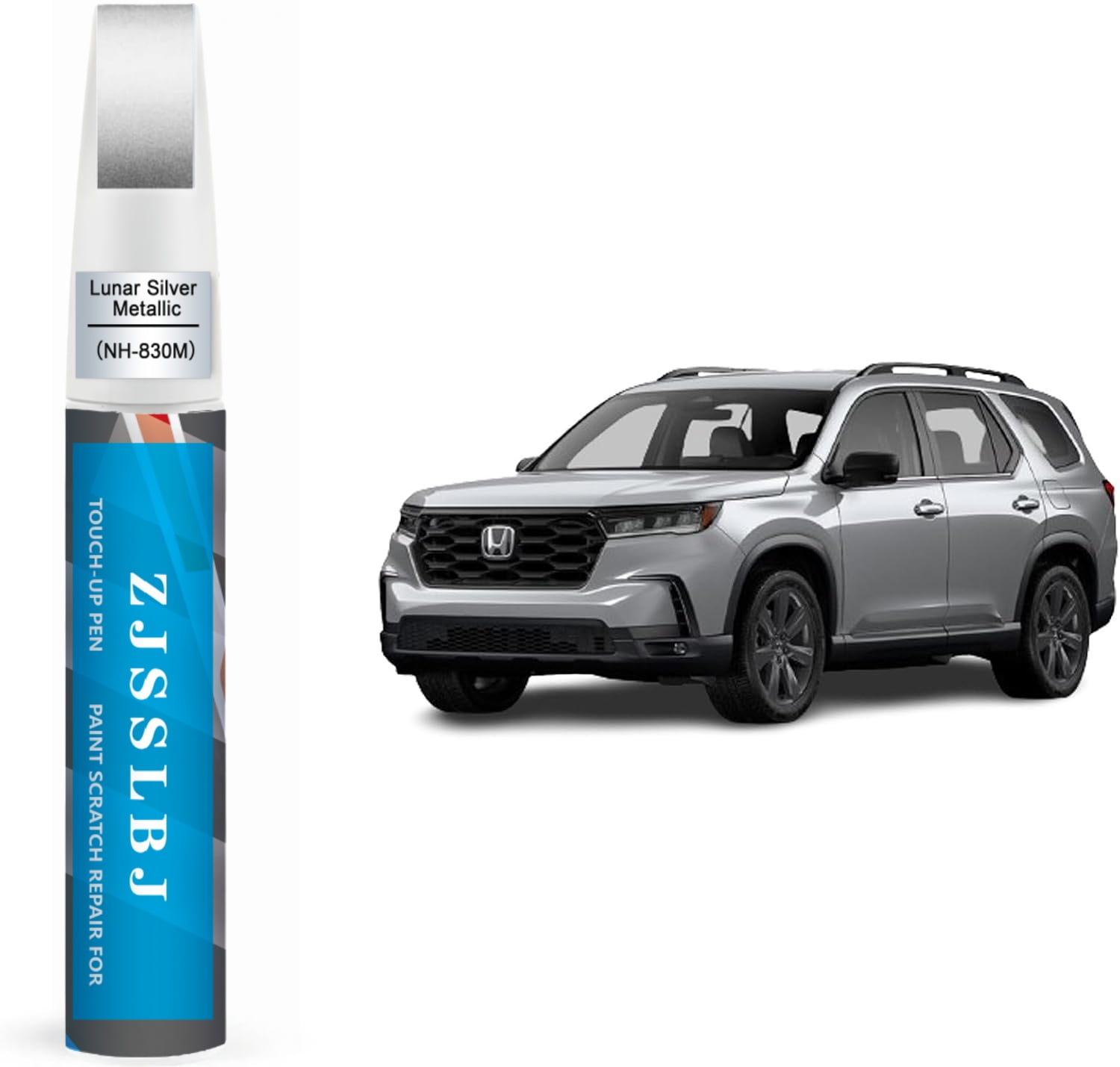 Car Touch Up Paint(Lunar Silver Metallic(NH-830M)) for Honda, Car Paint ...