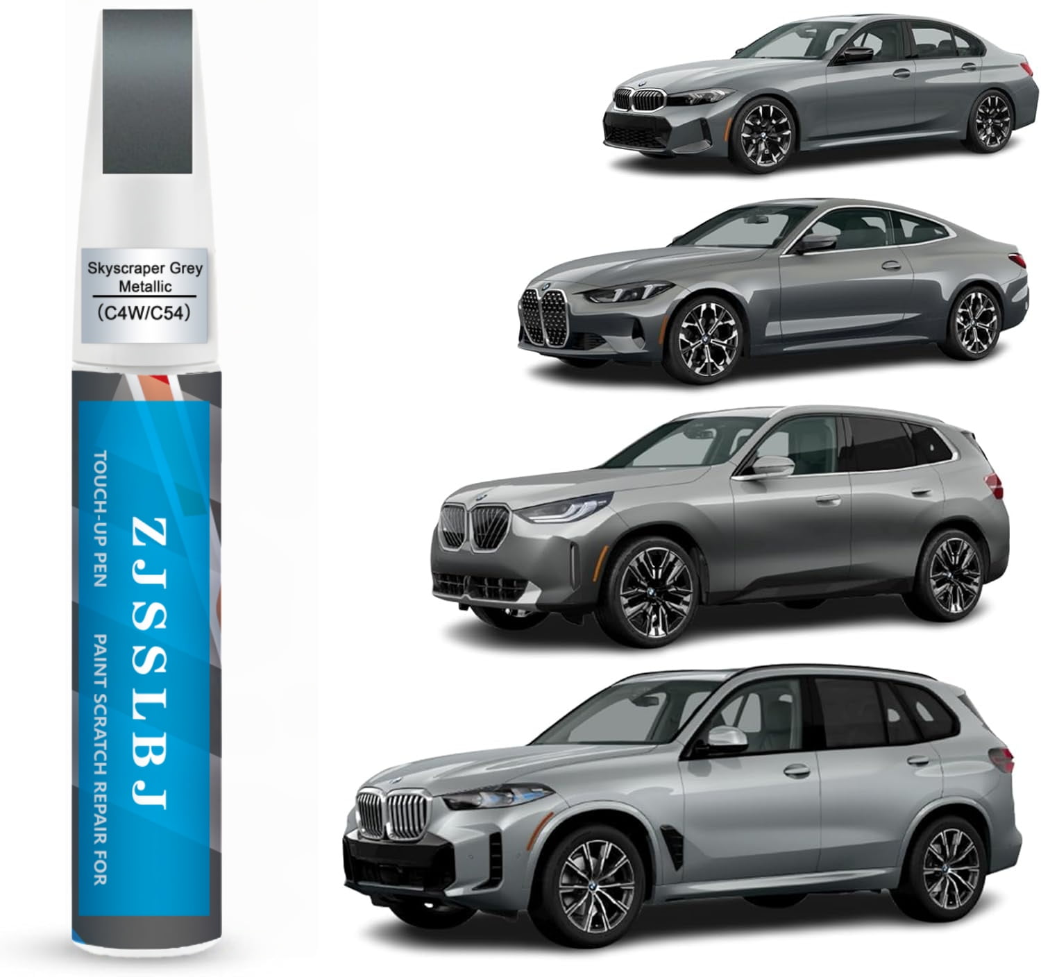 Car Touch Up Paint(Skyscraper Grey Metallic(C4W/C54)) for BMW, Car ...