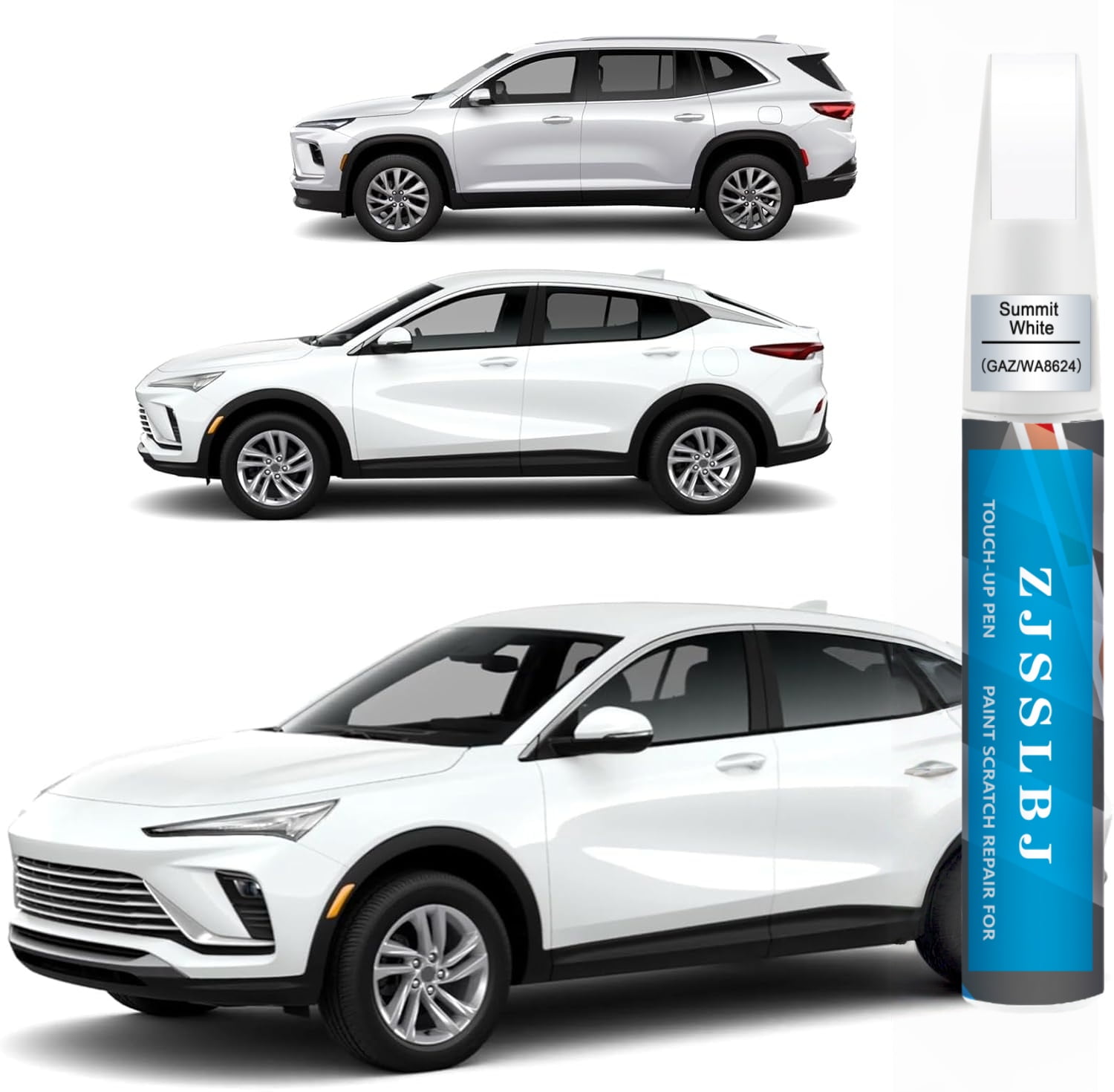 Car Touch Up Paint(Summit White(GAZ/WA8624)) for Buick, Car Paint ...