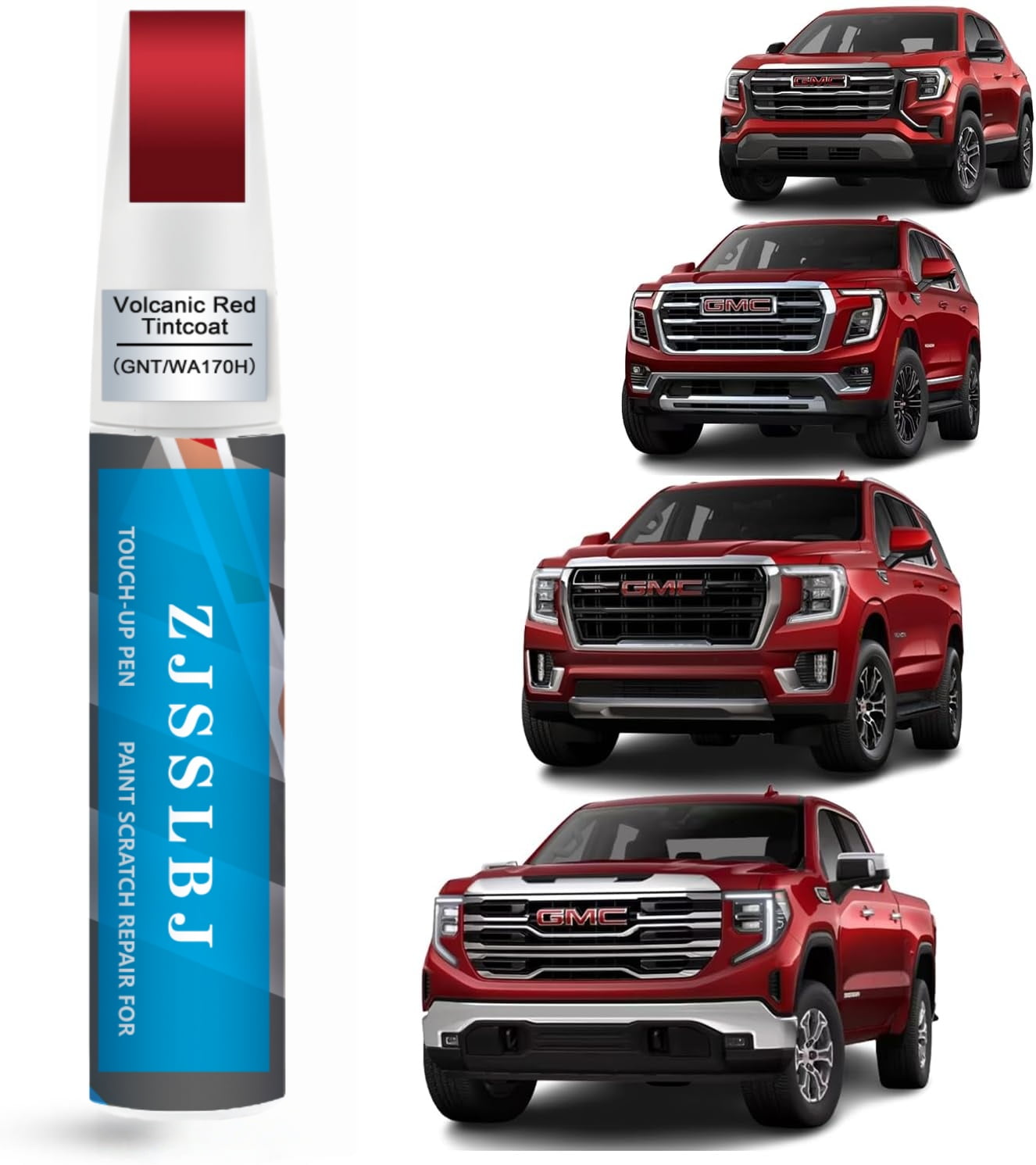 Car Touch Up Paint(Volcanic Red Tintcoat(GNT/WA170H)) for GMC, Car ...