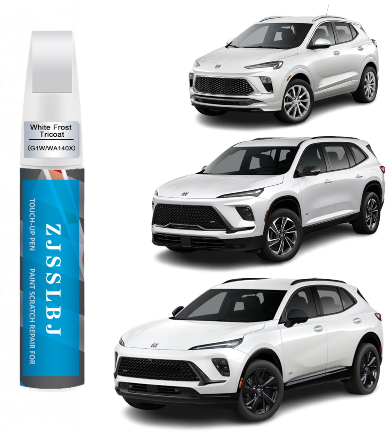 Car Touch Up Paint(White Frost Tricoat(G1W/WA140X)) for Buick, Car ...
