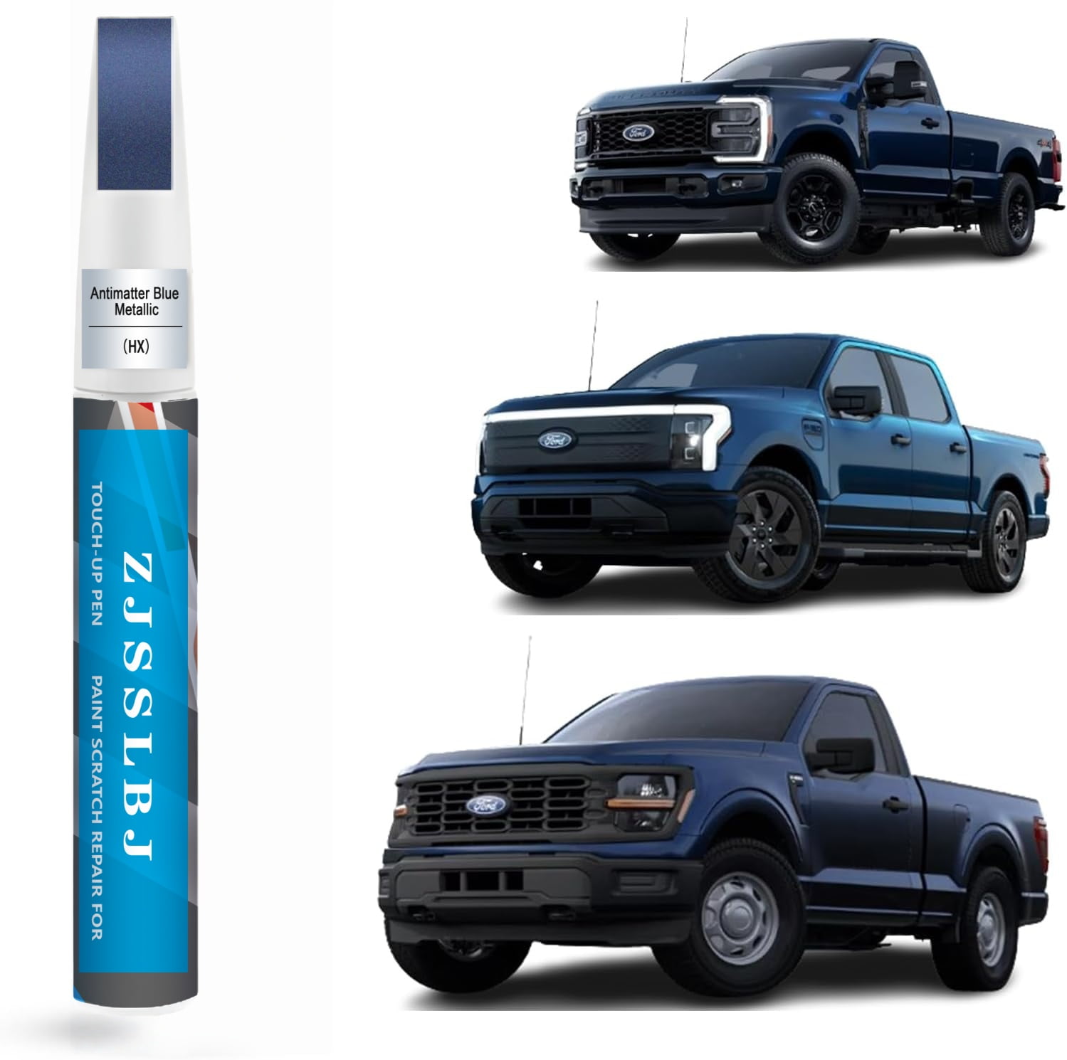 Car Touch Up Paint(Antimatter Blue Metallic(HX)) for Ford, Car Paint ...