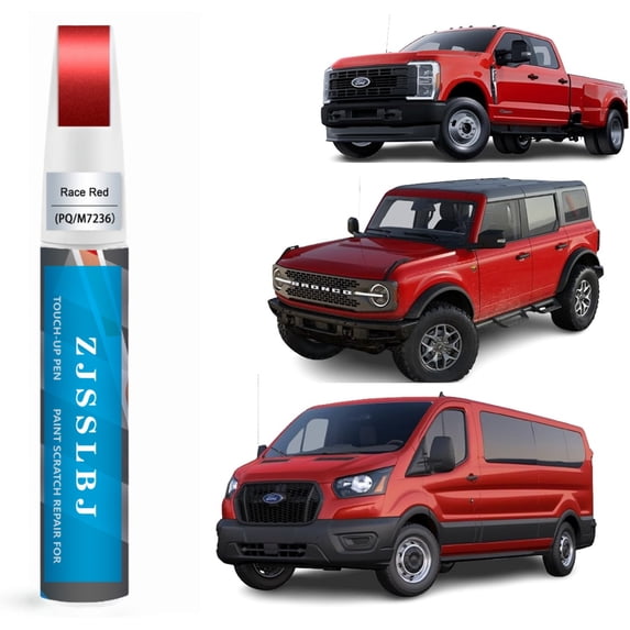 Car Touch Up Paint(Race Red(PQ/M7236)) for Ford, Car Paint Scratch ...