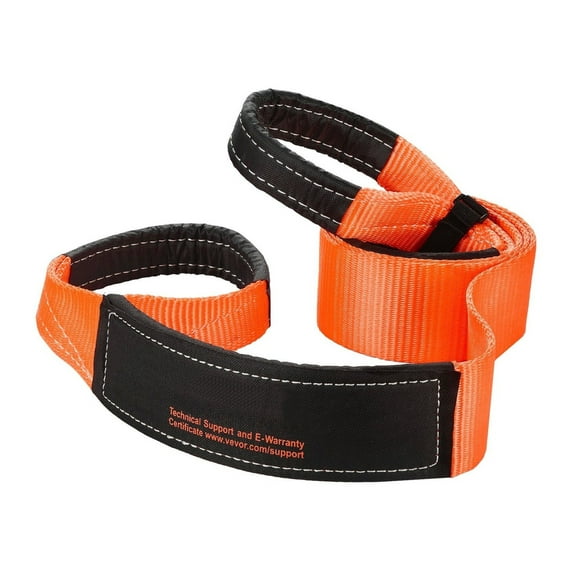 Car Tow Cable 36000 lbs 8ft Heavy Duty Towing Strap Recovery Rope ...