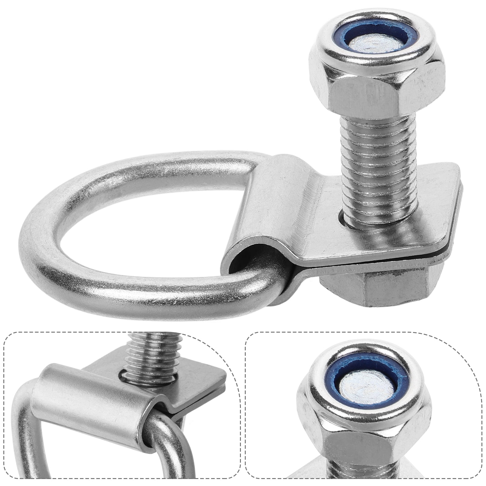 Heavy-Duty Galvanized Iron Car Tow Hook with 14 mm Mounting Hole for ...