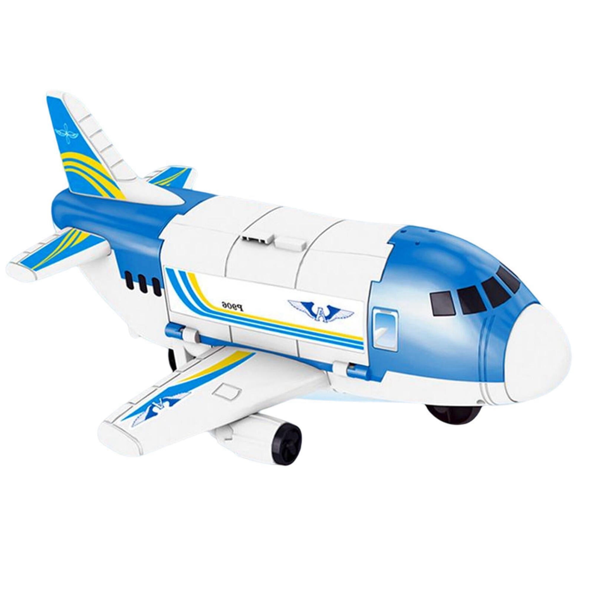 Car Toys Set with Transport Cargo Airplane and Play Mat Aircraft Toy ...