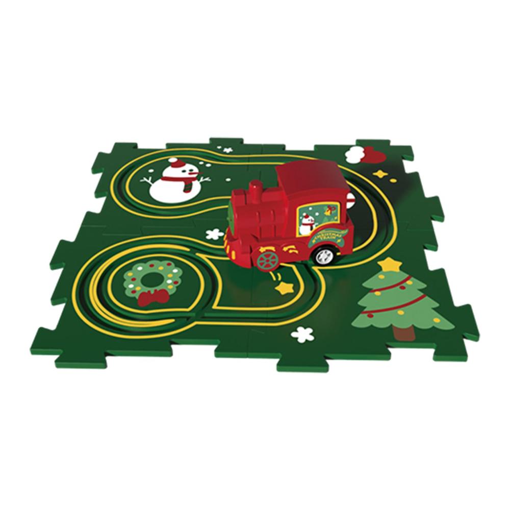 Car Track Set | Jigsaw Puzzles Car Track Toys | Fine Motor Toys, Fun ...