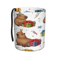 Car Trash Can 600d Oxford Water-Resistant Cylindrical With Support Rod ...