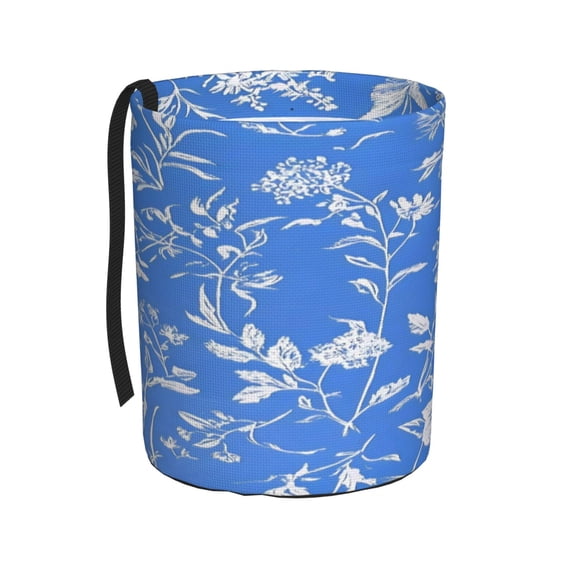 Car Trash Can 600d Oxford Water-Resistant Cylindrical With Support Rod ...