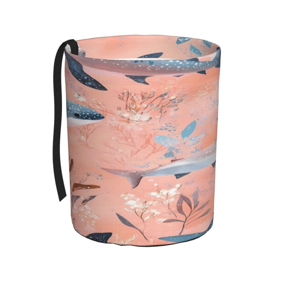 Car Trash Can 600d Oxford Water-Resistant Cylindrical With Support Rod ...