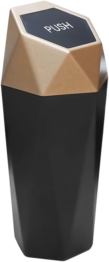 Car Trash Can, Mini Plastics Portable Auto Rubbish Bin with Lid ...