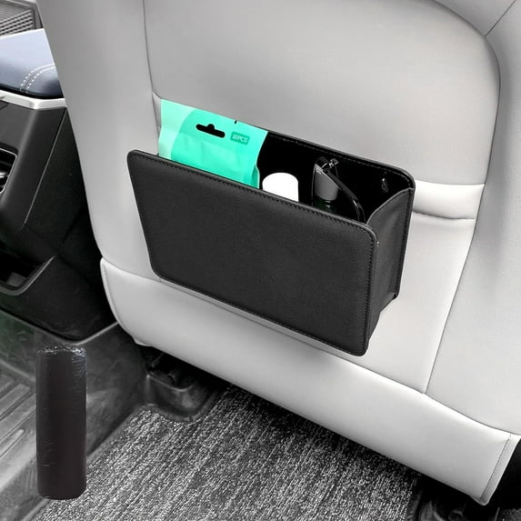 Car Trash Can Multi-Function Garbage,Small Automotive Door Organizer ...