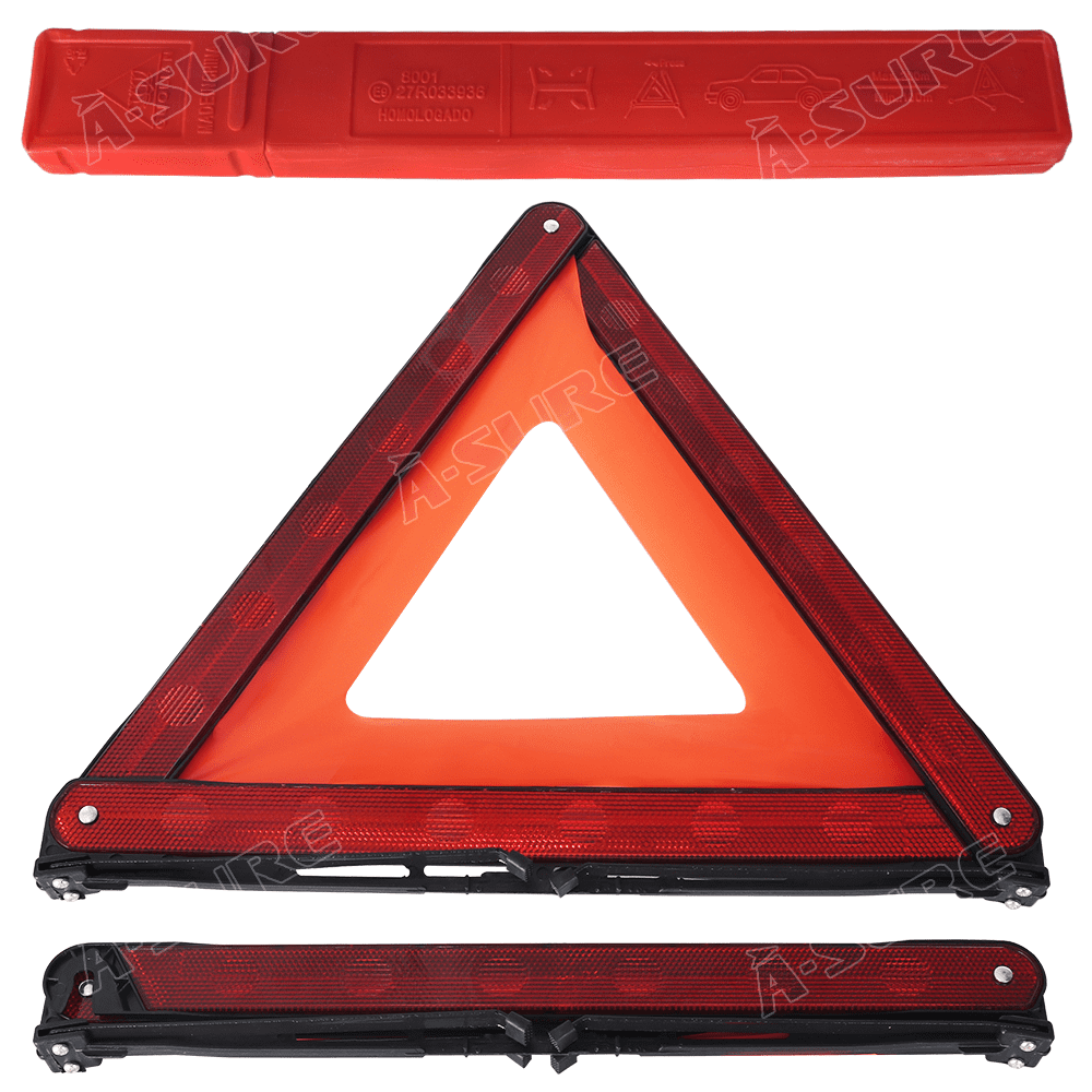 Car Triangle Safety Warning Reflective Foldable Road Emergency Parking ...