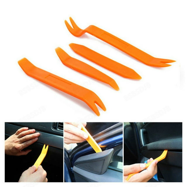 Car Trim Removal Tool Set Hand Tools Pry Bar Panel Door Interior Clip ...