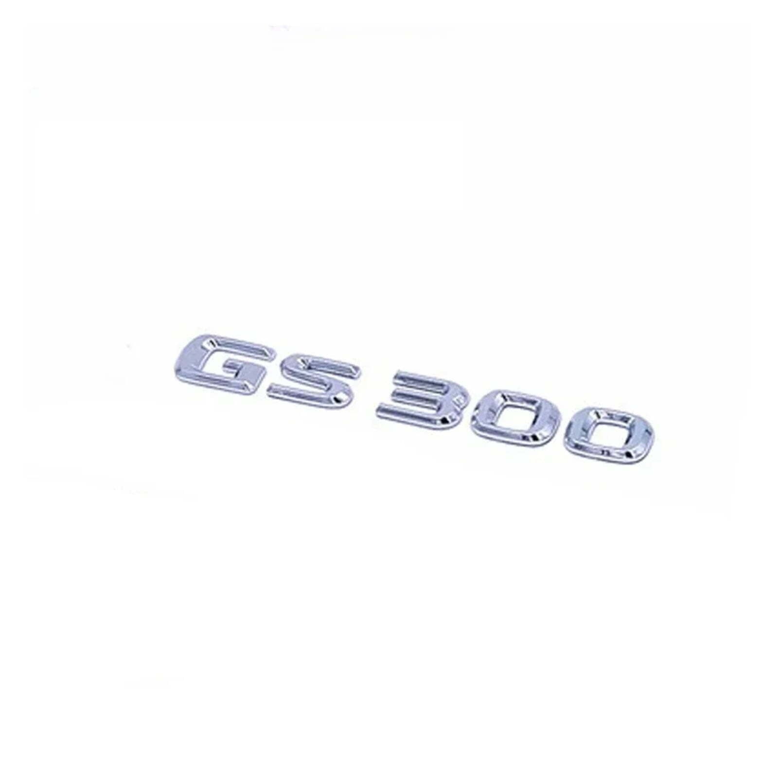 Car Trunk ABS Chrome Letters Logos Badge Emblem Decals Styling Sticker ...