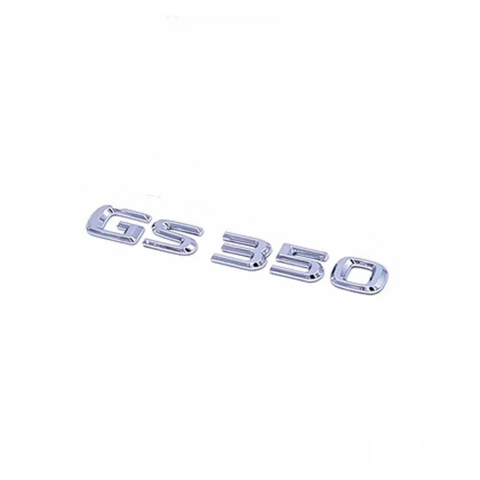 Car Trunk ABS Chrome Letters Logos Badge Emblem Decals Styling Sticker ...