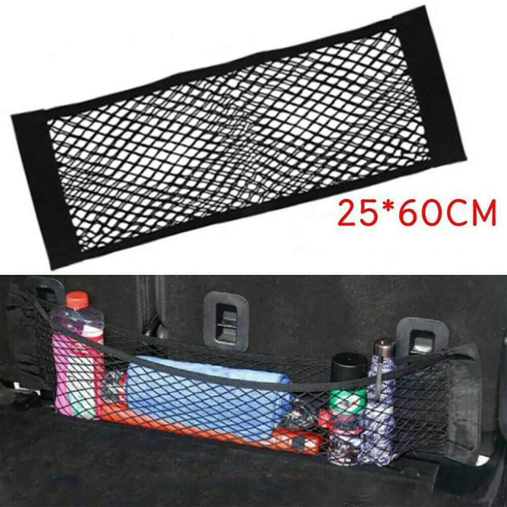 Car-Trunk Boot Luggage Storage Organiser Cargo Net Tidy Elastic Caravan ...