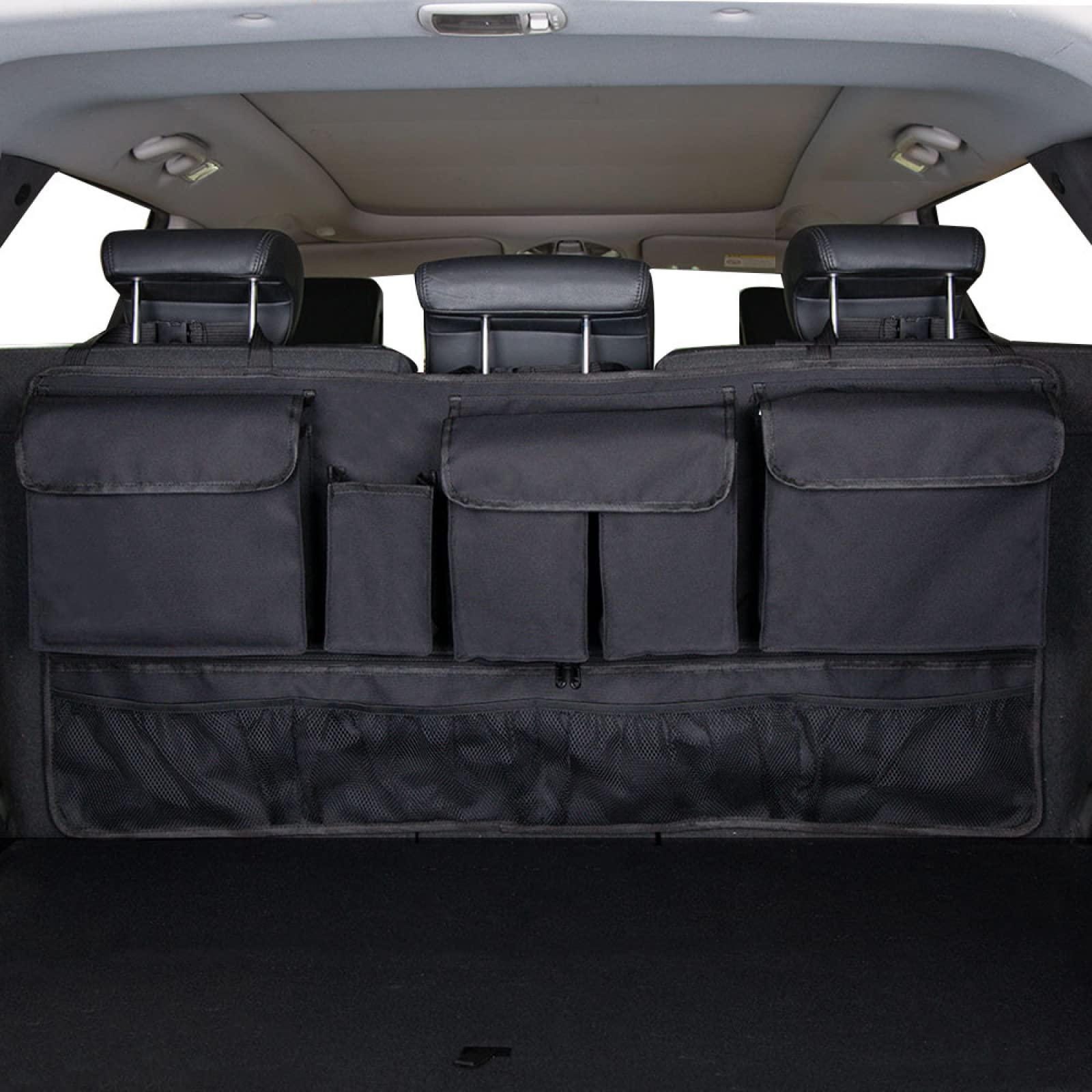 Upgraded Car Seat Storage and Handbag Holding Car Net Pocket Handbag ...