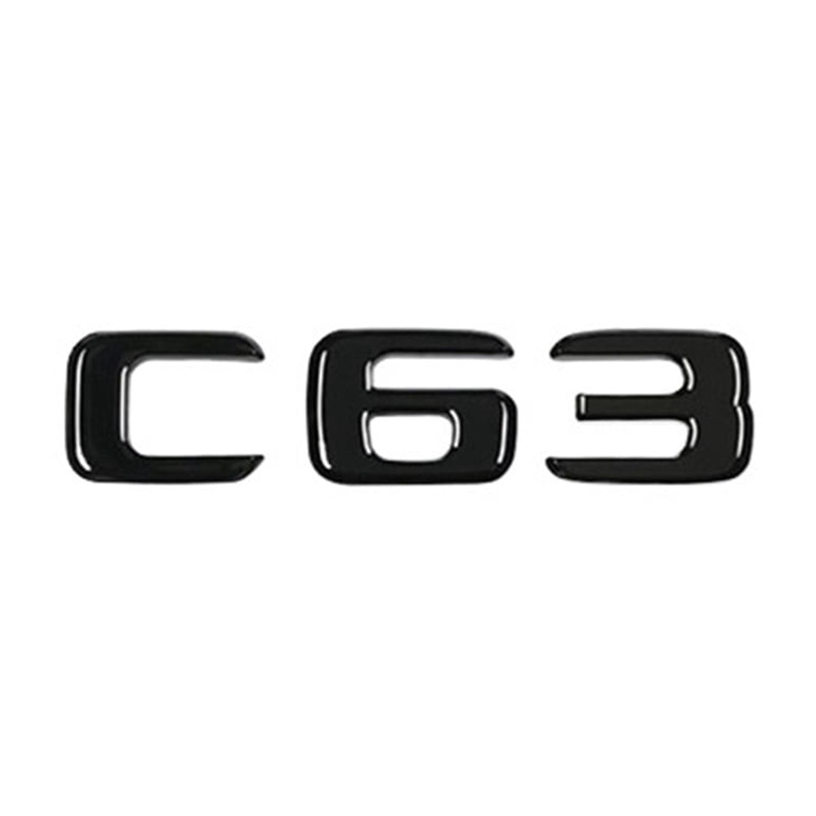 Car Trunk Letters Logo Alphabet Badge Emblem Sticker Fit For Mercedes ...