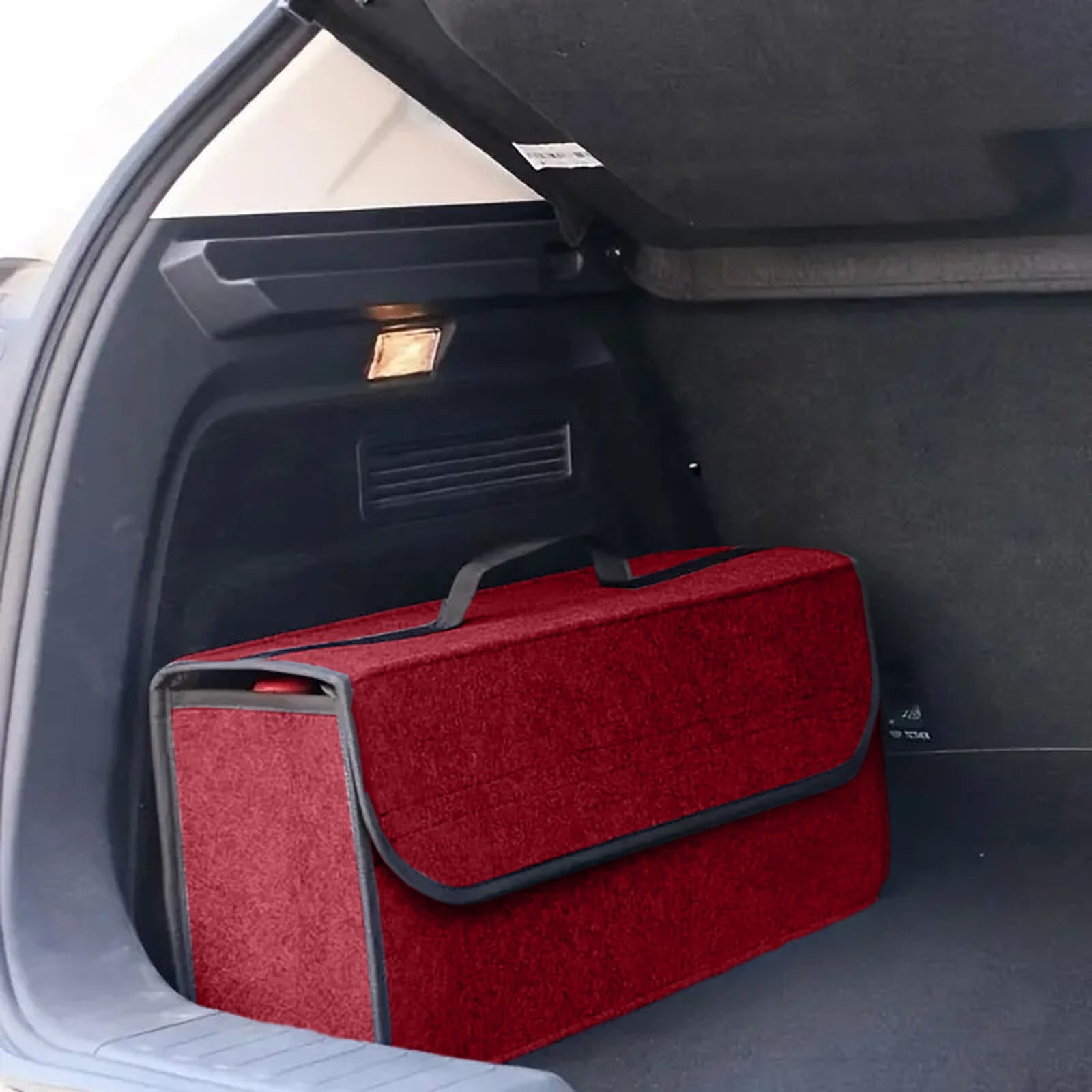 Car Trunk Organizer Bag, Multifunctional Storage Box for Vehicle ...