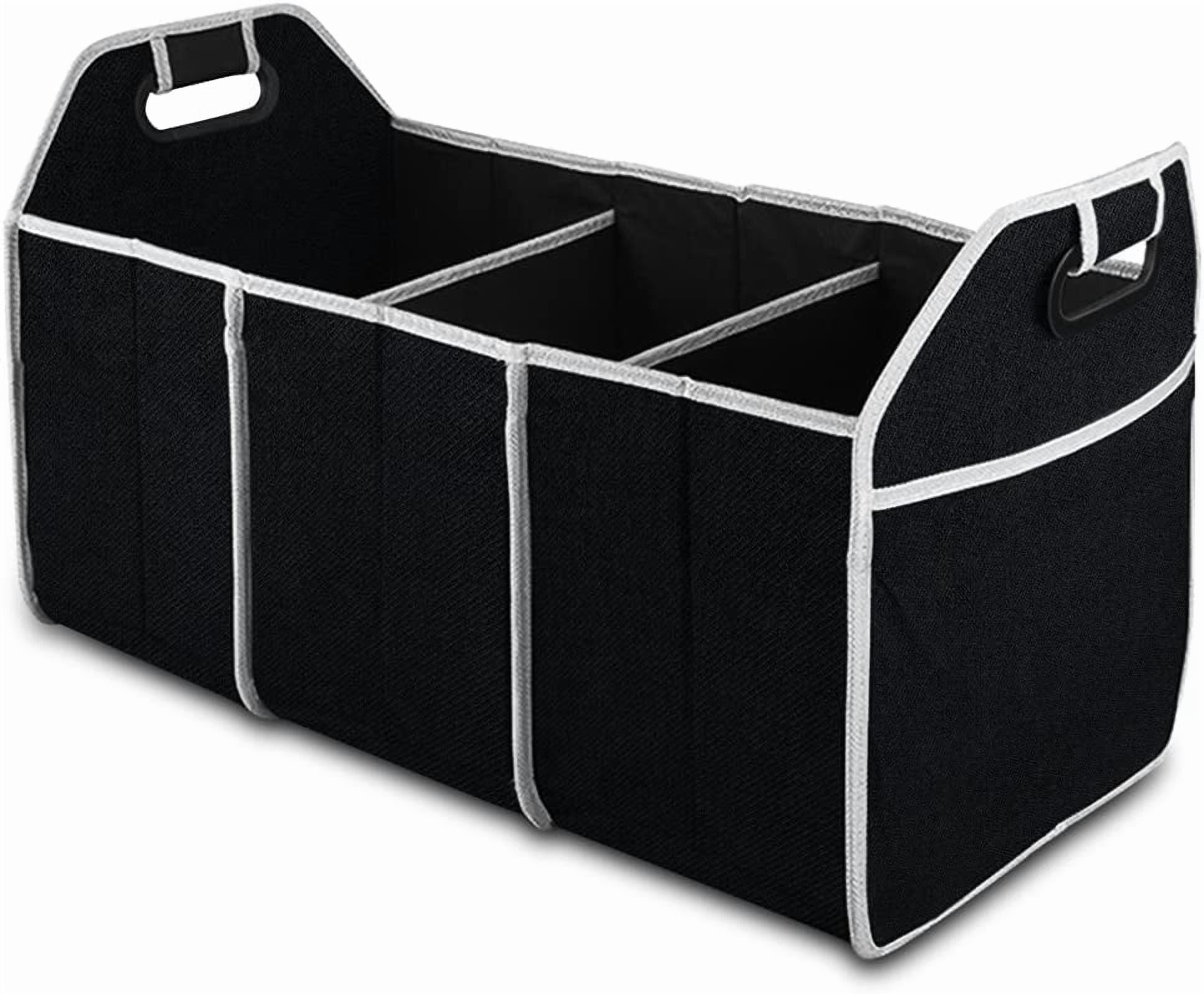 Car Trunk Organizer, Collapsible Cargo Trunk Groceries Organizer ...