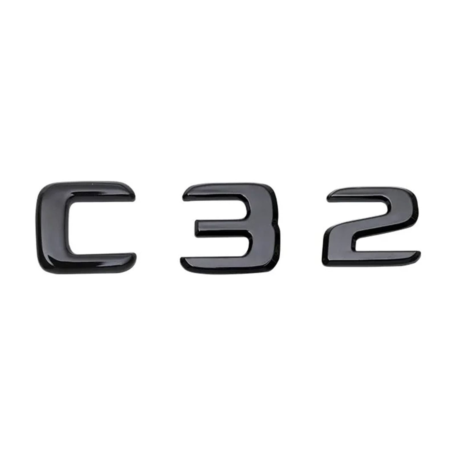 Car Trunk Rear Lid Emblem Badge Alphabet Letter Decal Styling For C ...
