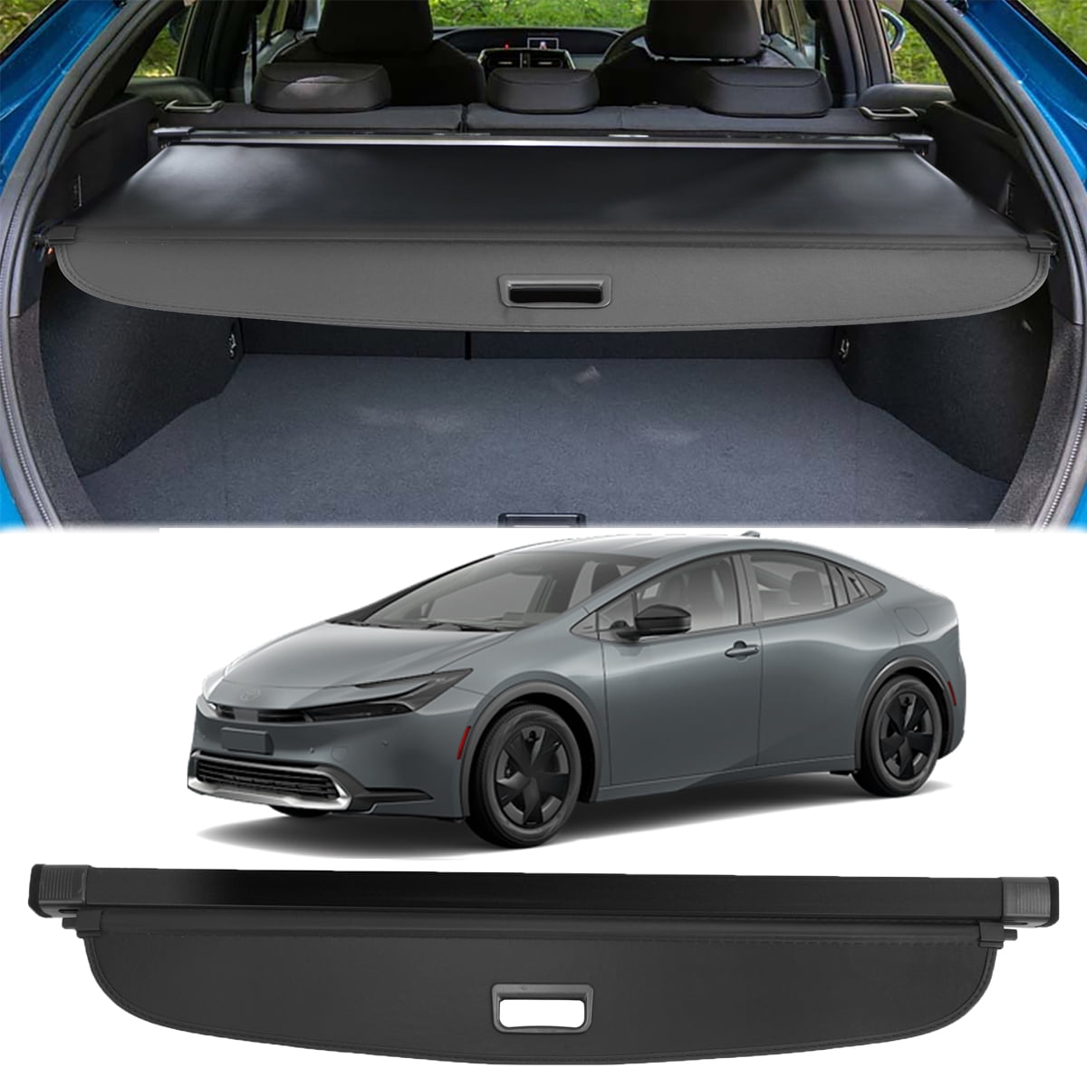 Car Trunk Retractable Cargo Cover For 2019 2020 2021 2022 2023 Toyota ...