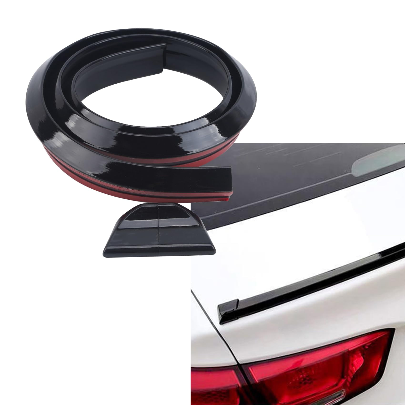 Car Trunk Spoiler Roof SSF20 Lip Kit, Spoilers Cars, Carbon Fiber 3D ...